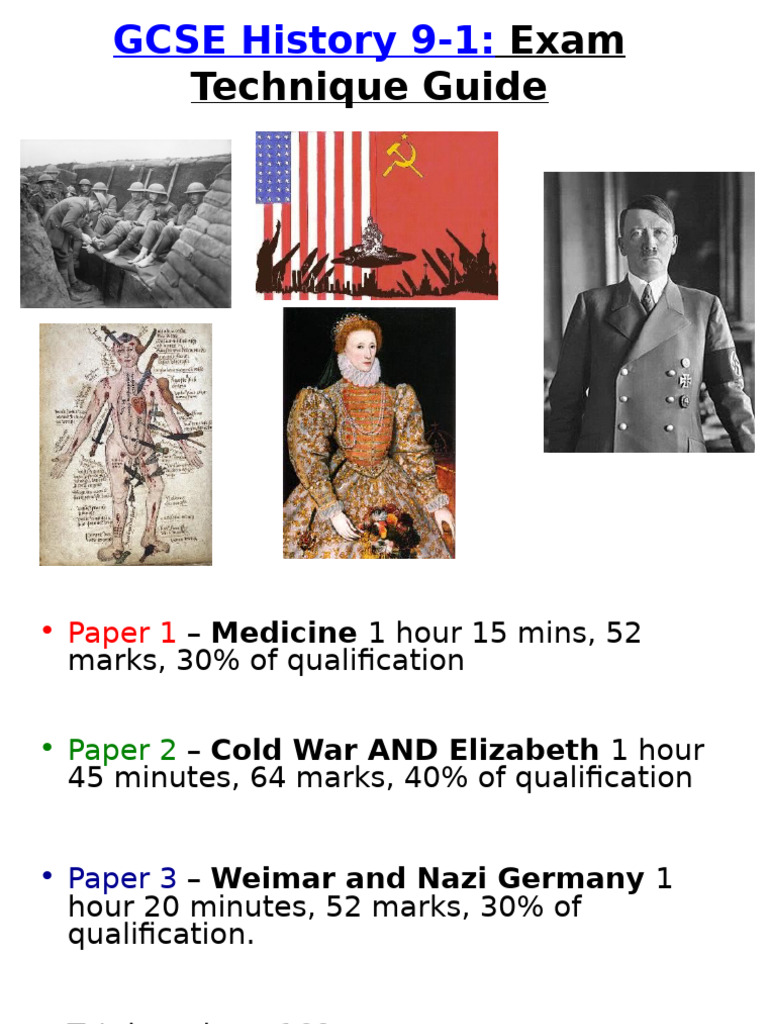 GCSE History 9-1:: Exam Technique Guide | PDF | Cognition | Epistemology