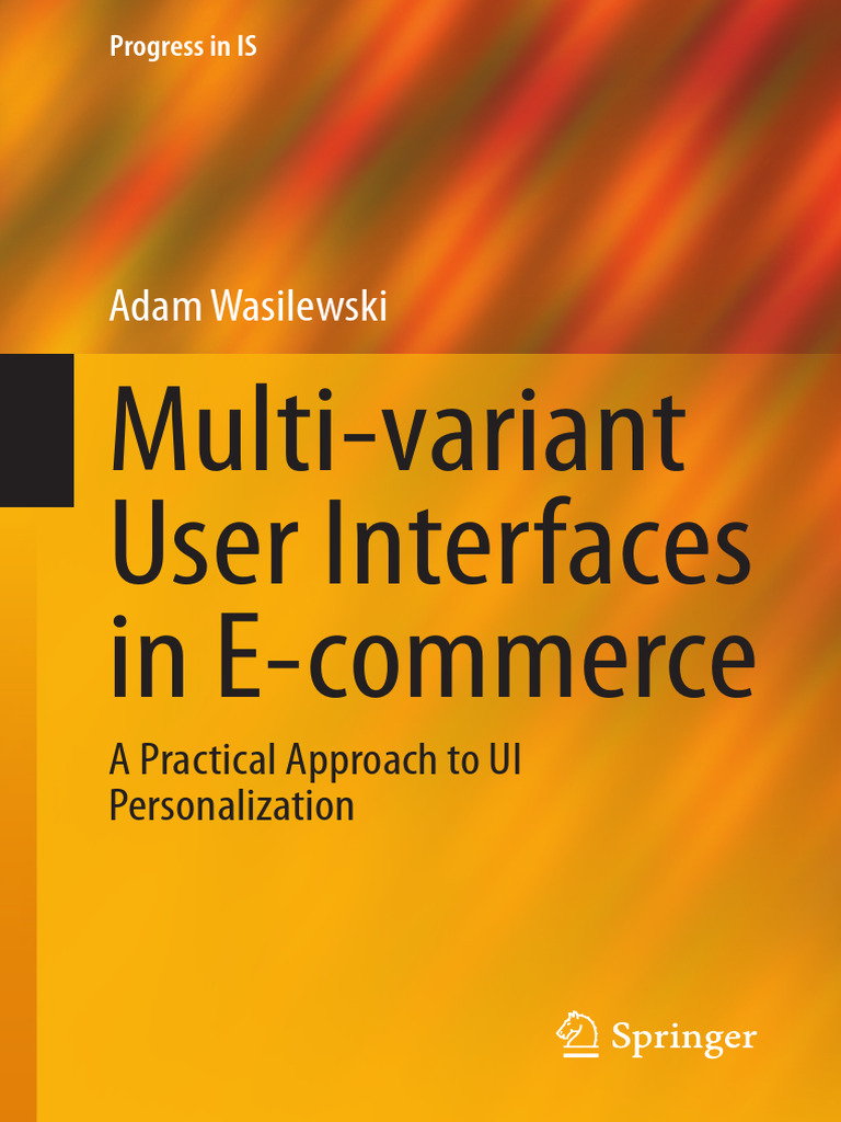 Multi-Variant User Interfaces in E-Commerce | PDF | World Wide Web | Internet & Web