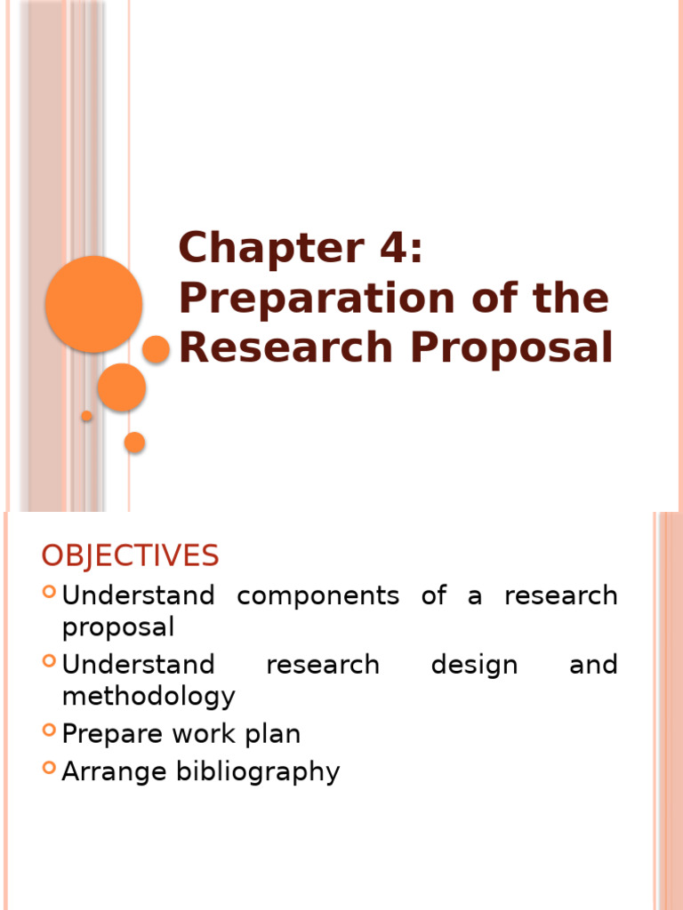 Chapter 4 - Research Proposal | PDF | Methodology | Hypothesis