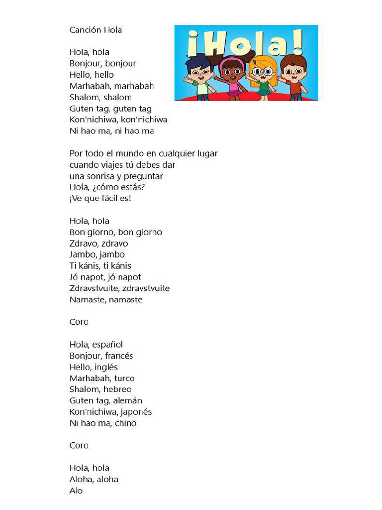 Hola | PDF
