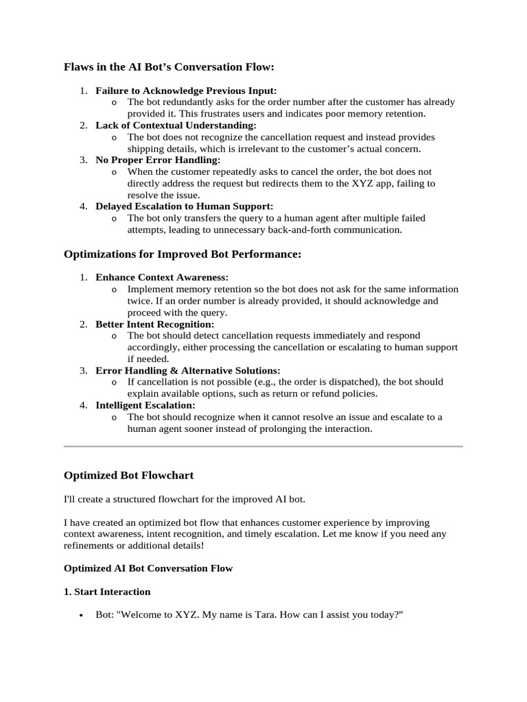 Flaws in The AI Bot | PDF | Artificial Intelligence | Intelligence (AI ...