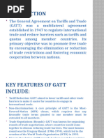 GATT and WTO Trade Rounds | PDF | World Trade Organization | General ...