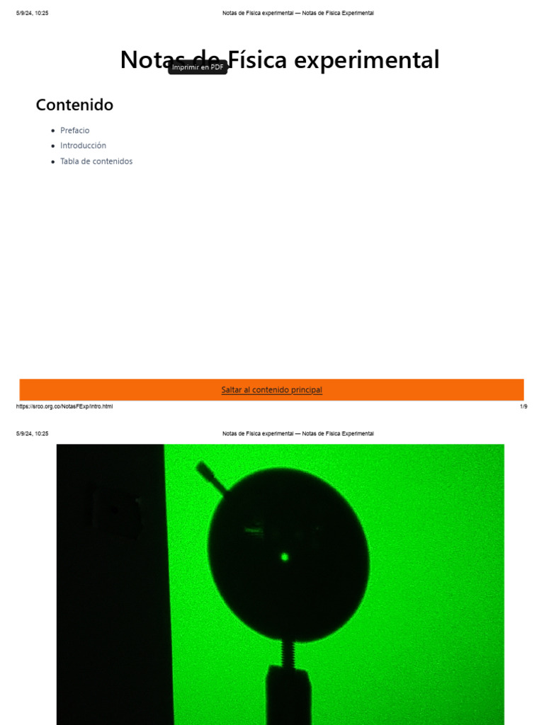 Guía de Física Experimental y Python | PDF | Experimentar | Estrellas