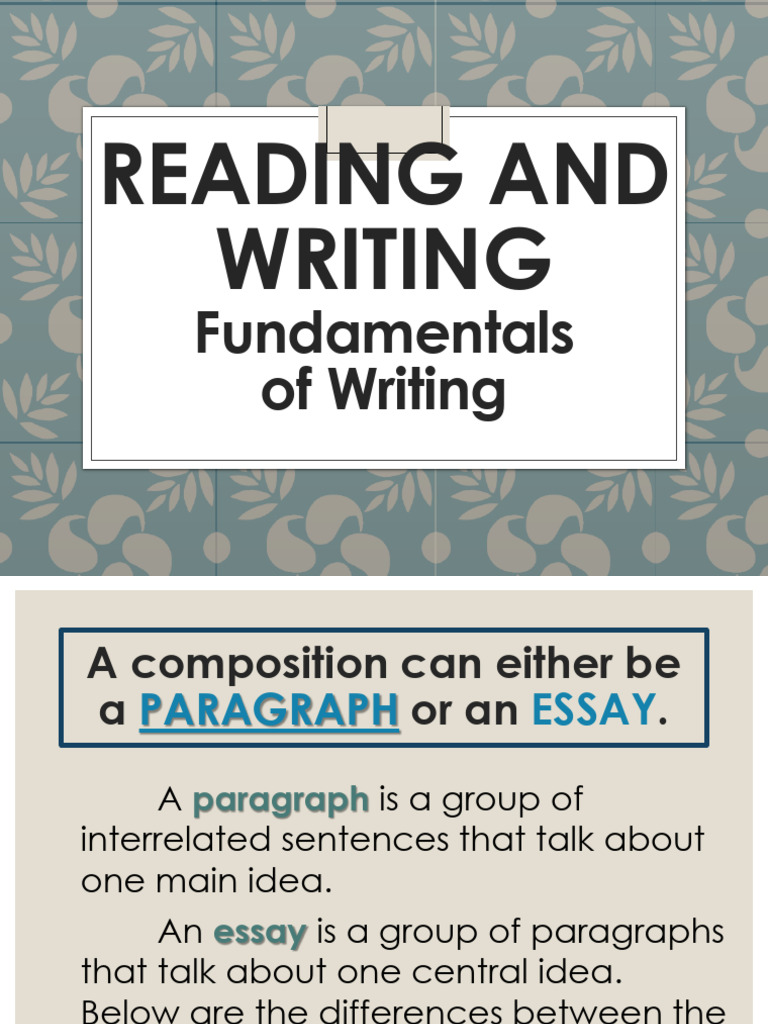 5.1 Principles of Effective Writing | PDF | Essays | Human Communication