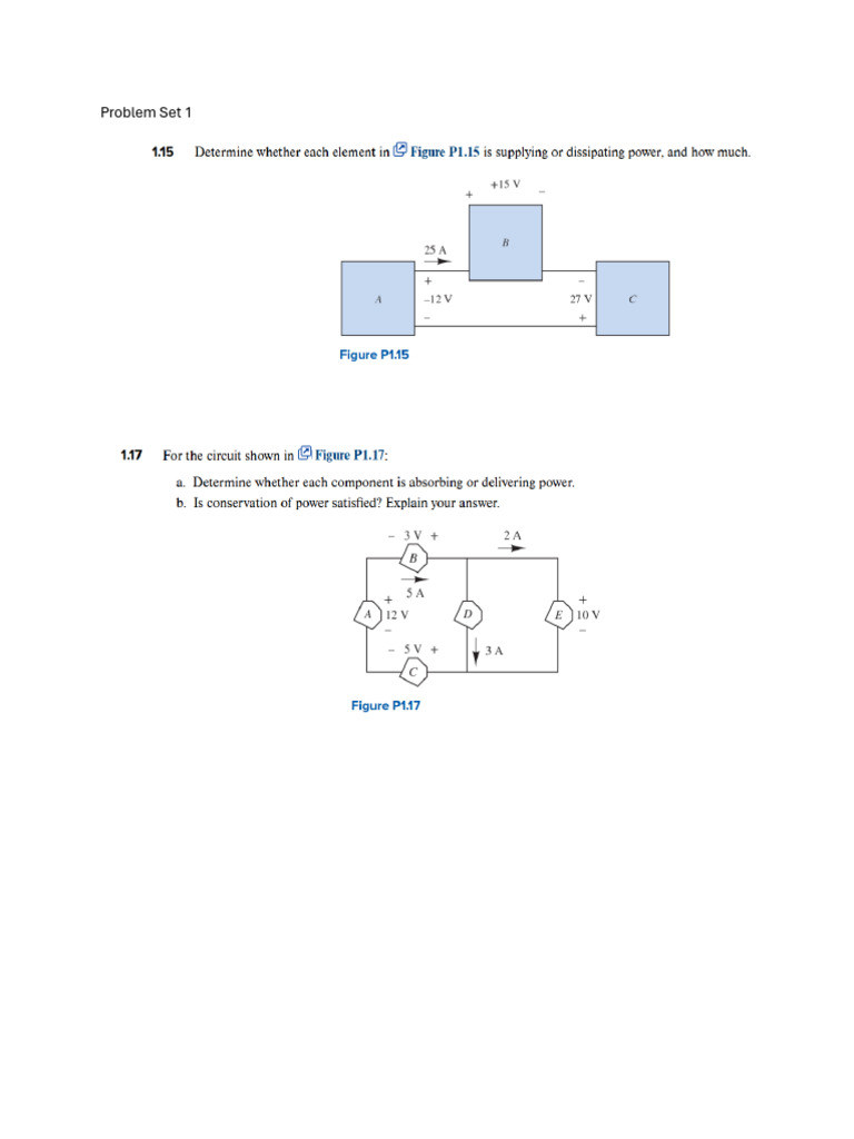 Problem Set 1 | PDF
