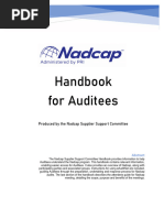 Nadcap Supplier Handbook 5jan2023 | PDF | Audit | Auditor's Report