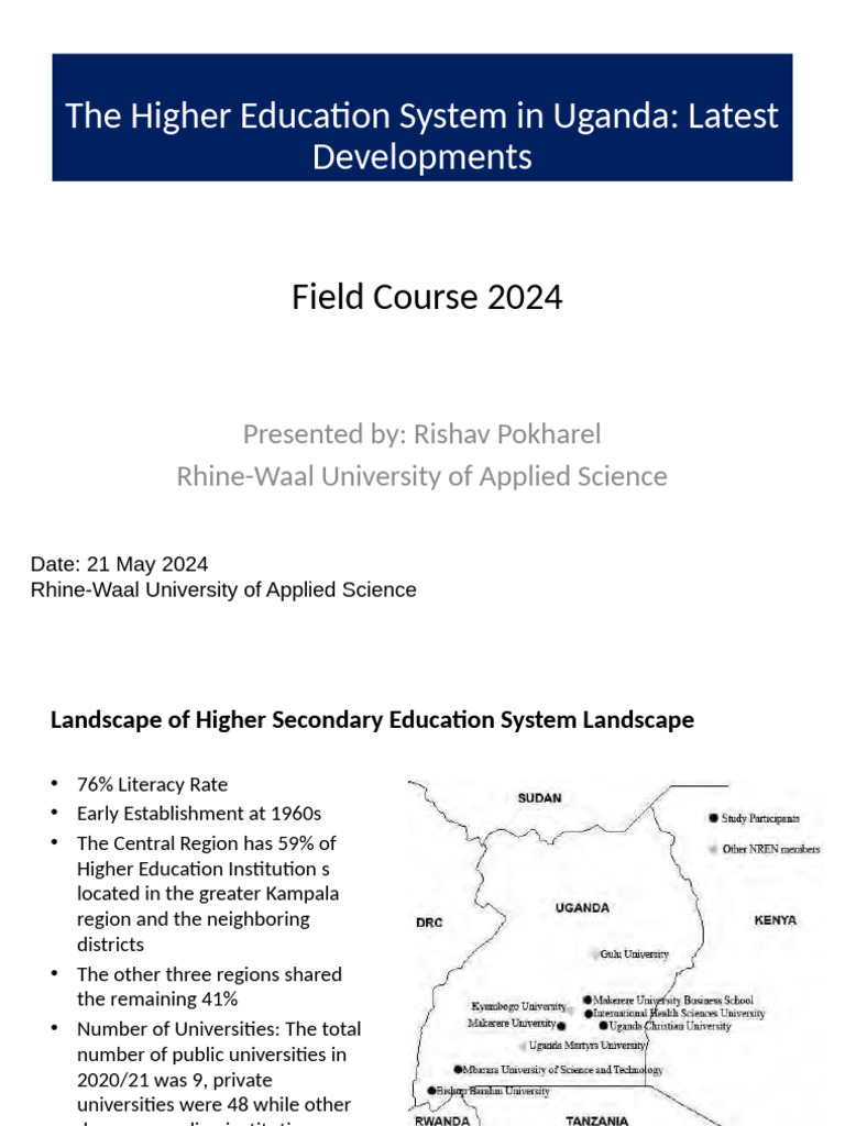 The Uganda Higher Education System | PDF | Educational Stages