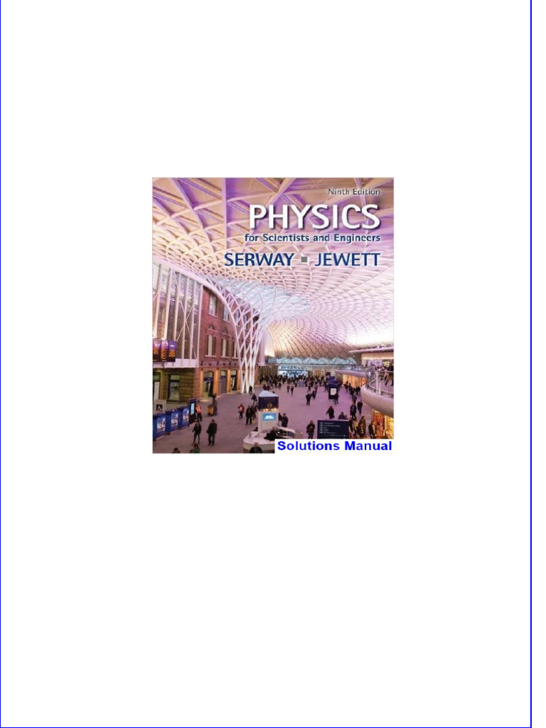 Physics Solutions for Students | PDF | Force | Motion (Physics)