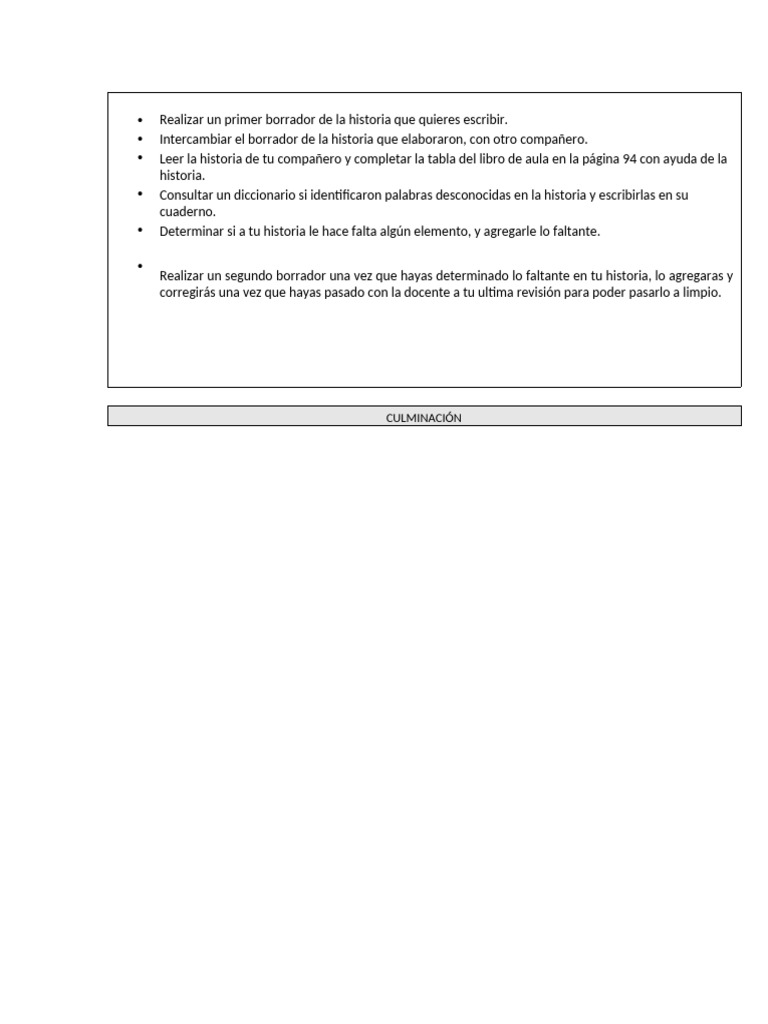 Primer Borrador de Tu Historia | PDF | Libros | Publicación