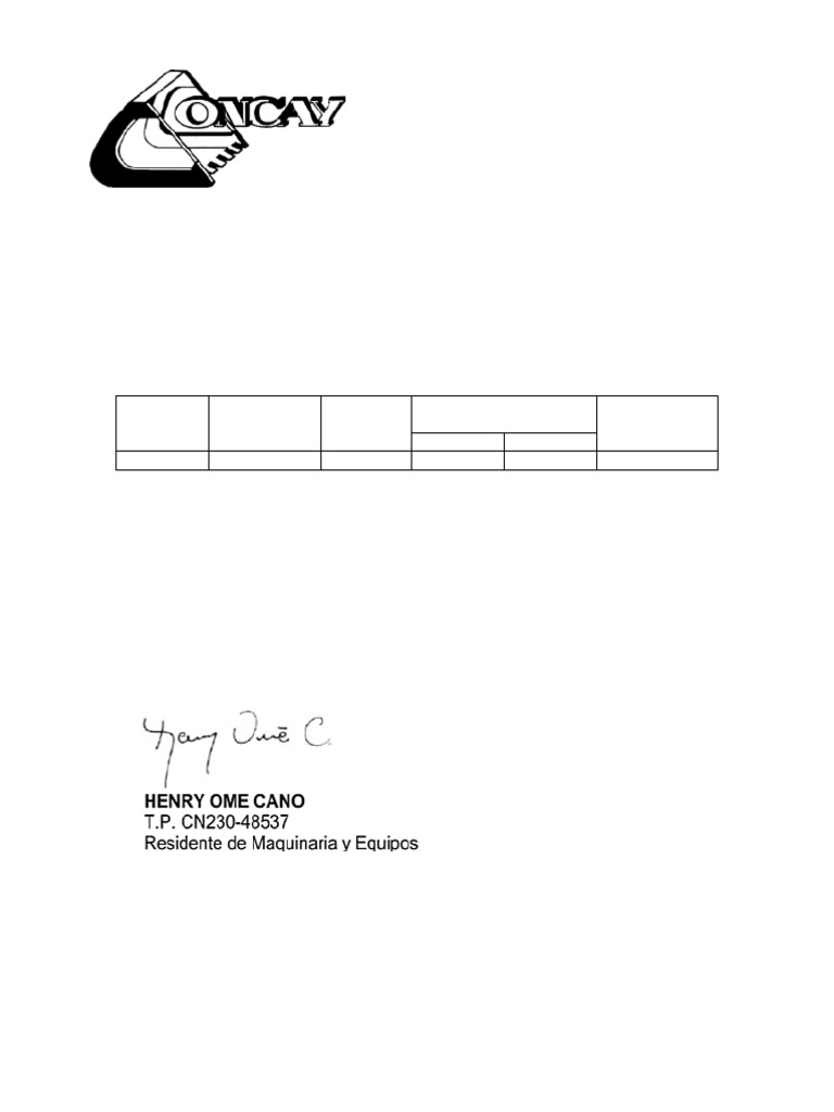 Certificado Mtto Preventivo | PDF