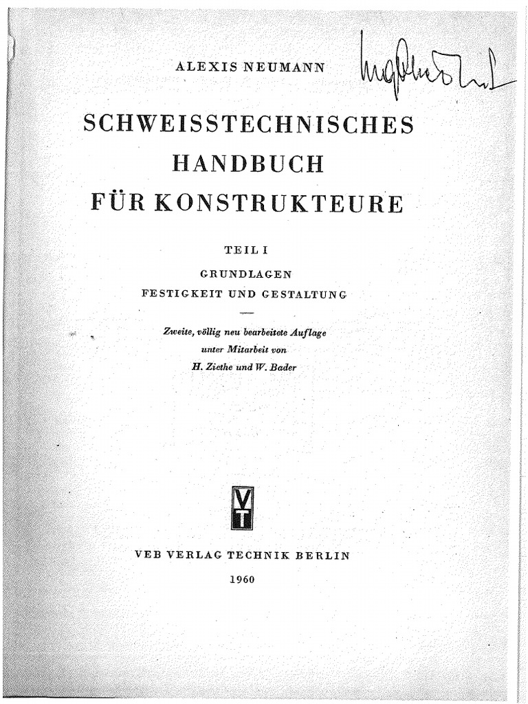 Schweisstechnisches Handbuch 1 Dio | PDF