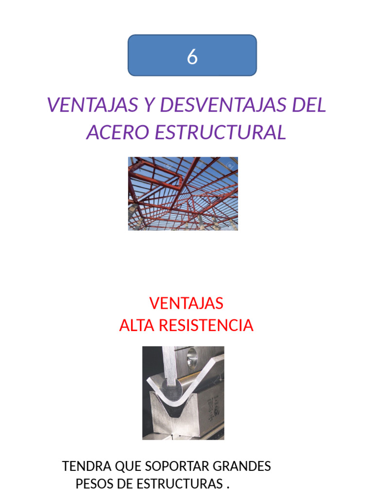 5 Ventajas y Desventajas Del Acero Estructural | PDF