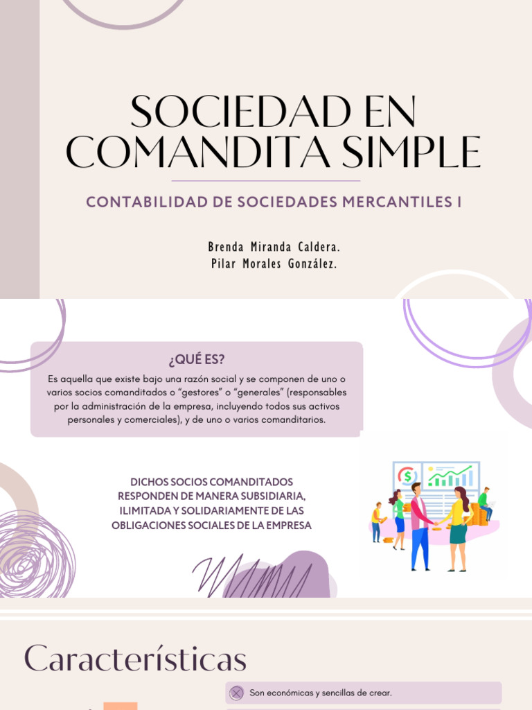 Sociedad en Comandita Simple | PDF | Business