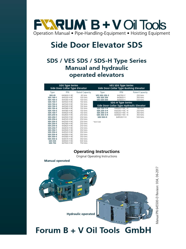 Catalog Side Door Elevator SDS | PDF | Elevator | Safety