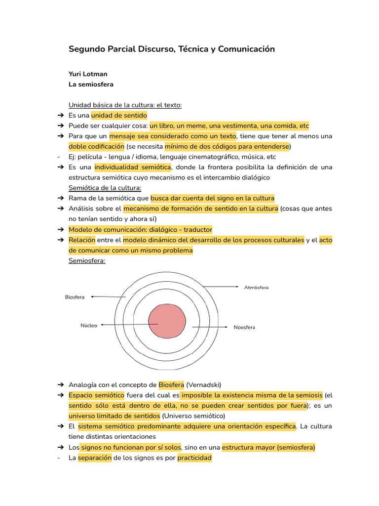 Semiosfera y Comunicación Cultural | PDF | Semiótica | Lingüística