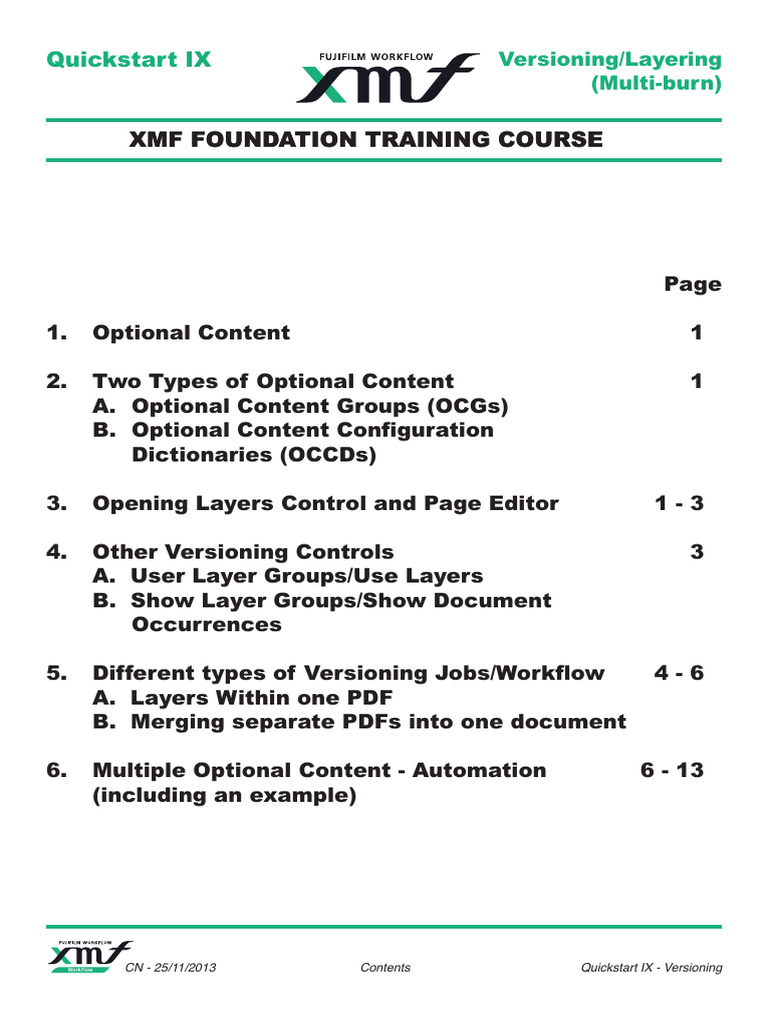 XMF Qs Ix Versioning v5.5b | PDF | Software | Computing