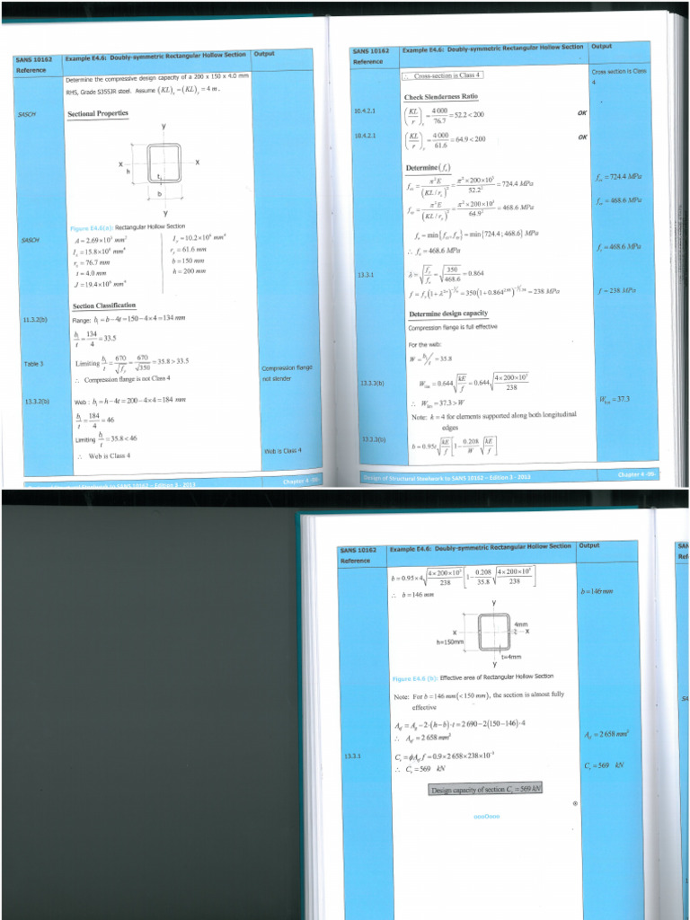 Axial Compression - Example-3 | PDF