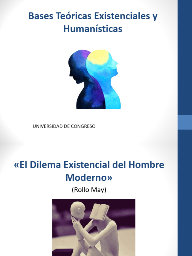 Dilema Existencial del Hombre Moderno | PDF | Sicología | Libertad