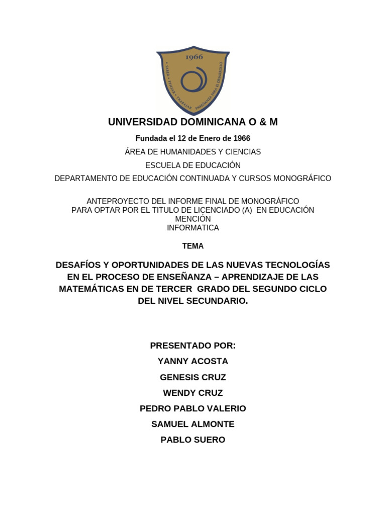 Portada en Blanco para Montar Los Temas de Monografico | PDF ...