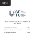 SETU PG Courses Fees 2025.26 Ex. LLL 21.01.25 | PDF | Postgraduate ...
