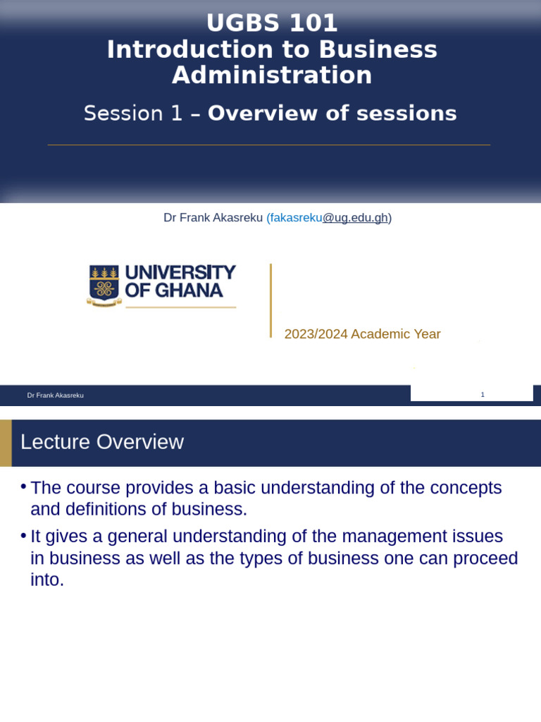 Session 1-1 | PDF | Entrepreneurship | Business