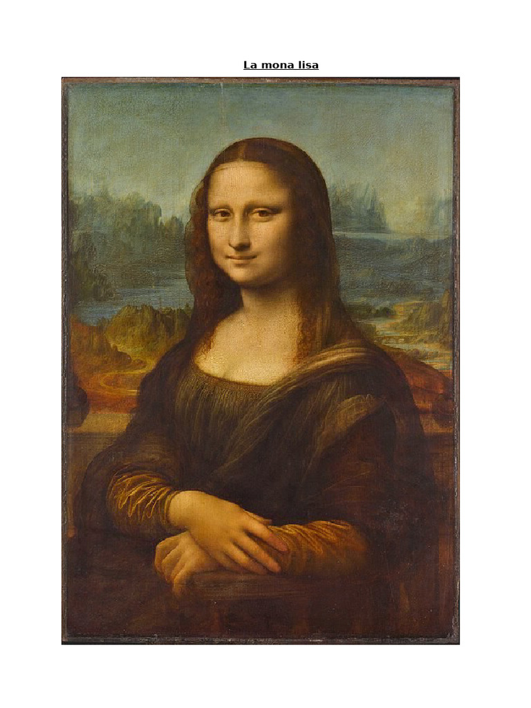 mona lisa | PDF