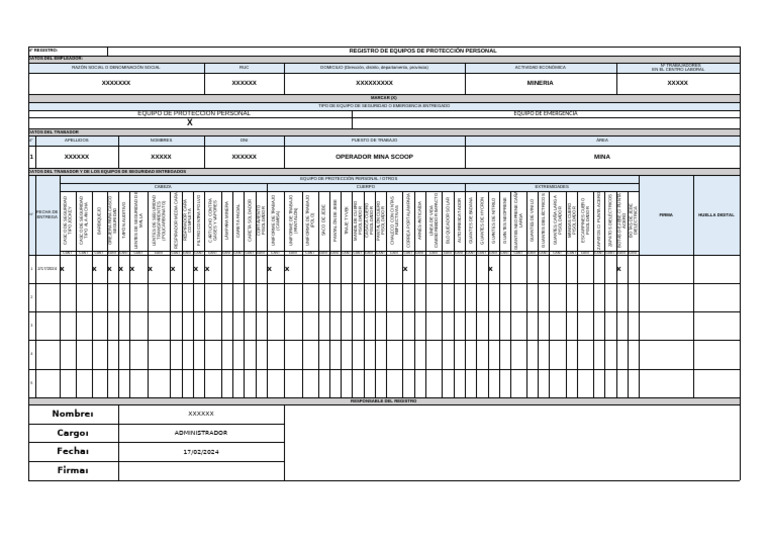 FORMATO DE KARDEK EPPS - RM 050 - FINALjk | PDF