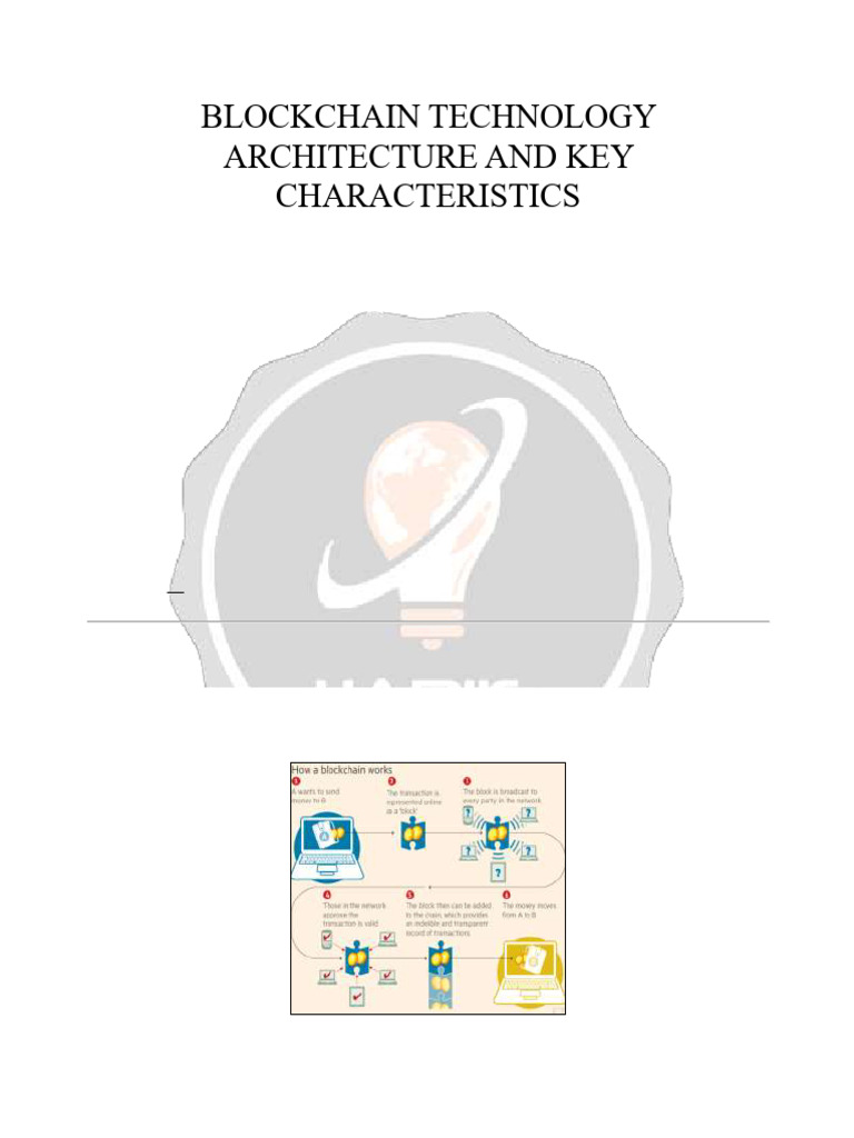 BLOCKCHAIN TECHNOLOGY ARCHITECTURE AND KEY CHARACTERISTICS Ijariie9037 | PDF | Bitcoin ...