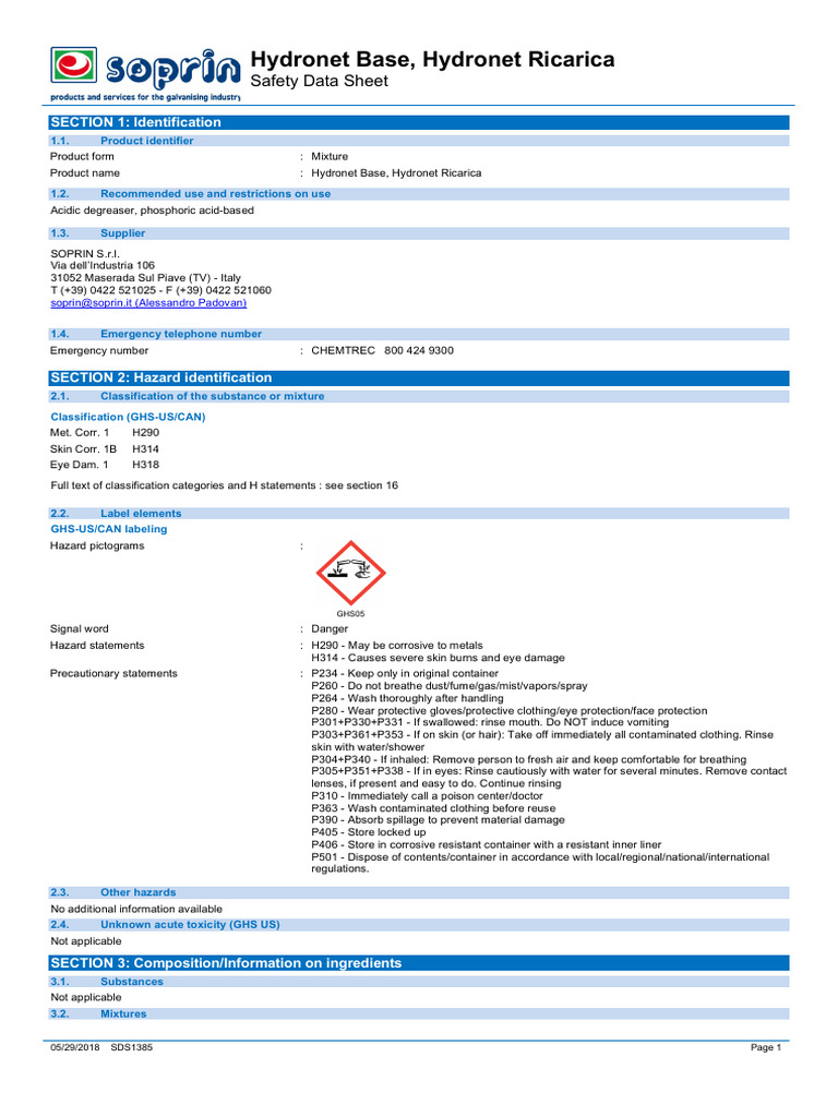 hydronet-base_msds__1594910343 | PDF | Firefighting | Firefighter