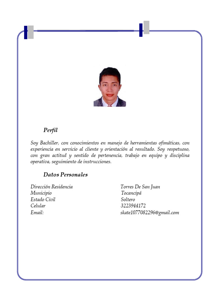 HV Duvan Felipe Molano Coque2024 | PDF