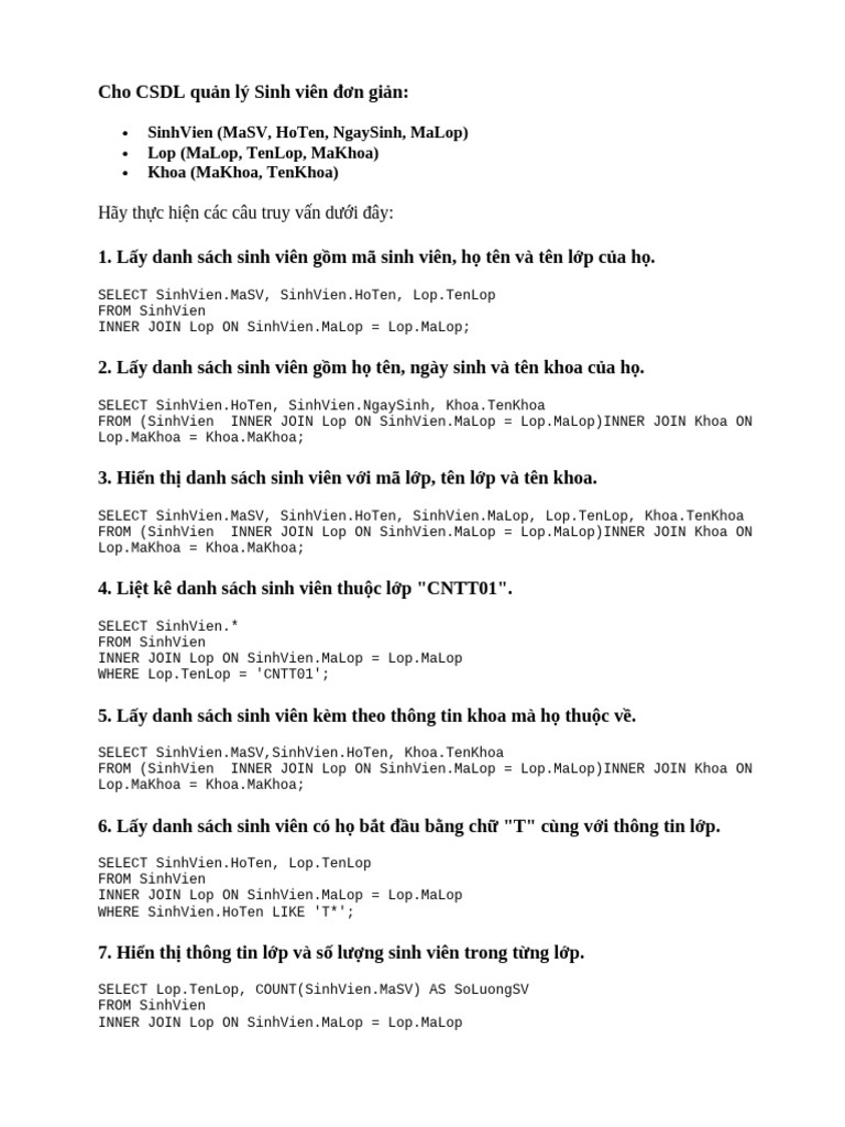 Bai Tap 2 - Dap An | PDF