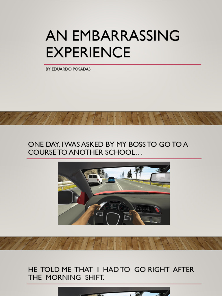 Embarrassing Moment with New Pants | PDF