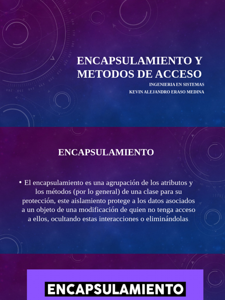 Encapsulamiento | PDF