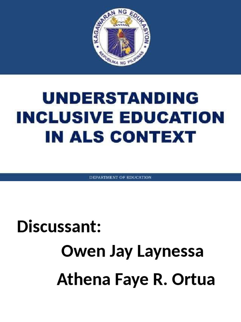 Inclusive Education | PDF
