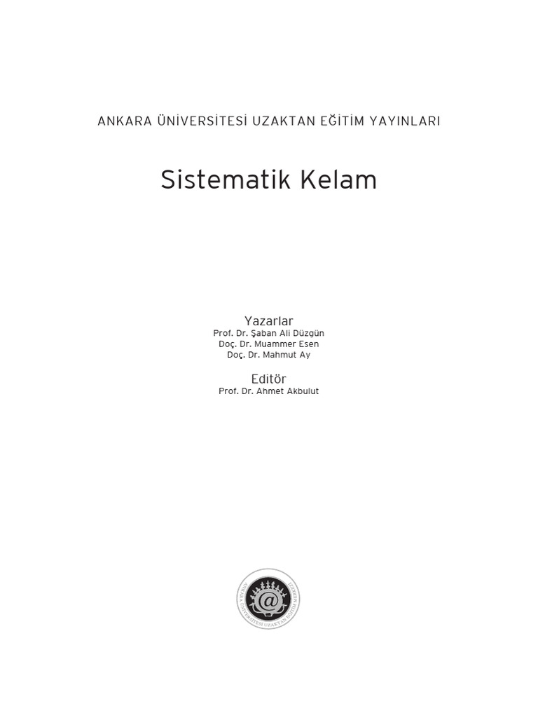 Sistematik Kelam | PDF
