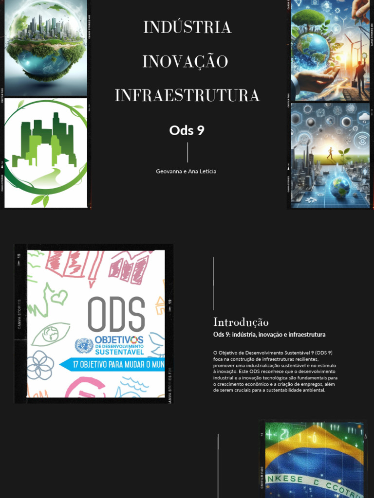 ODS 9: Indústria e Infraestrutura Sustentável | PDF
