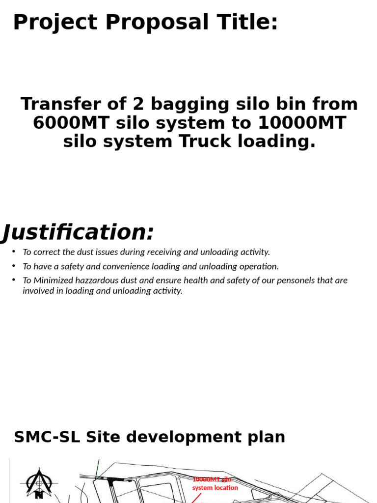 Transfer of 1 Bagging Silo From 6000MT Silo | PDF | Manufactured Goods ...