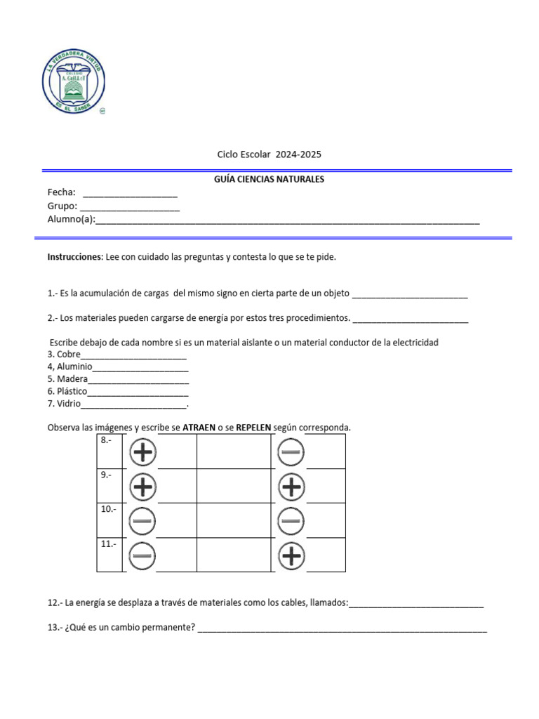 6° Guia Naturales | PDF | Combustibles | Combustión