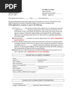 Lwob Application Form Rev03 | PDF | Employment | Lease