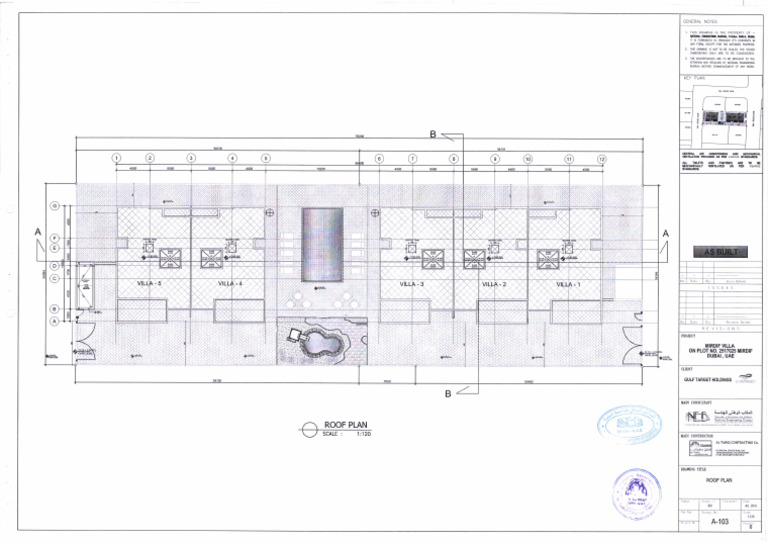 M10-3 Roof Plan | PDF