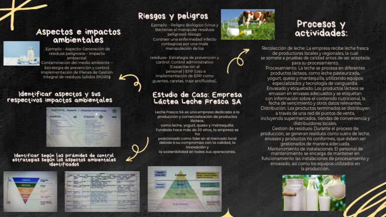 Mapa Mental SST | PDF | Productos lácteos | Leche
