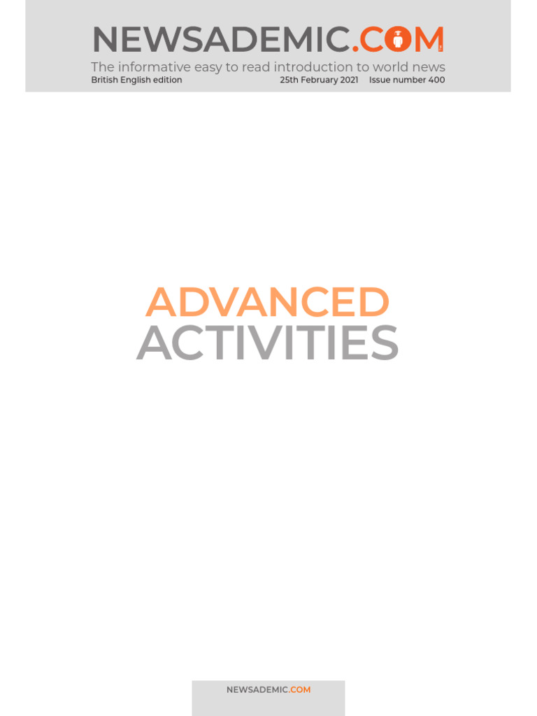 World News Introduction and Activities | PDF | Mars