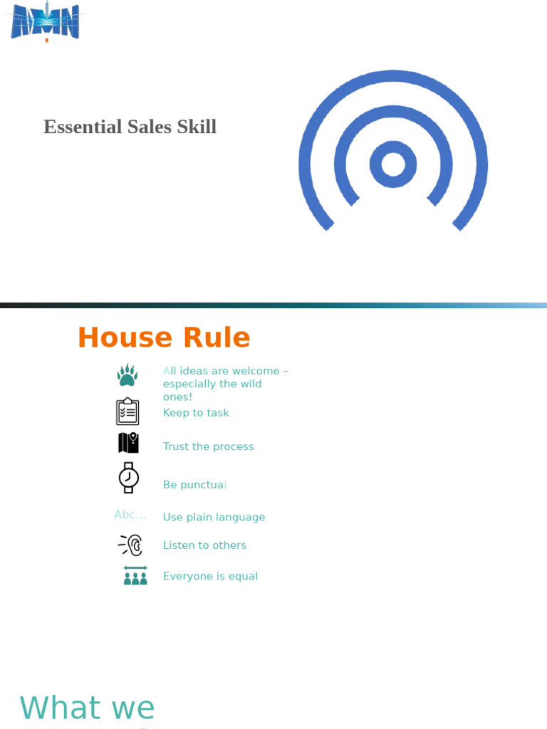 Essential Sales Skill | PDF | Negotiation | Communication