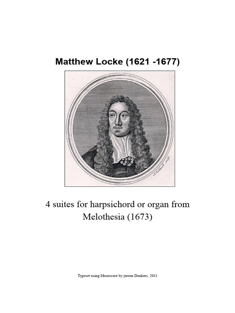 Matthew Locke - Melothesia | PDF