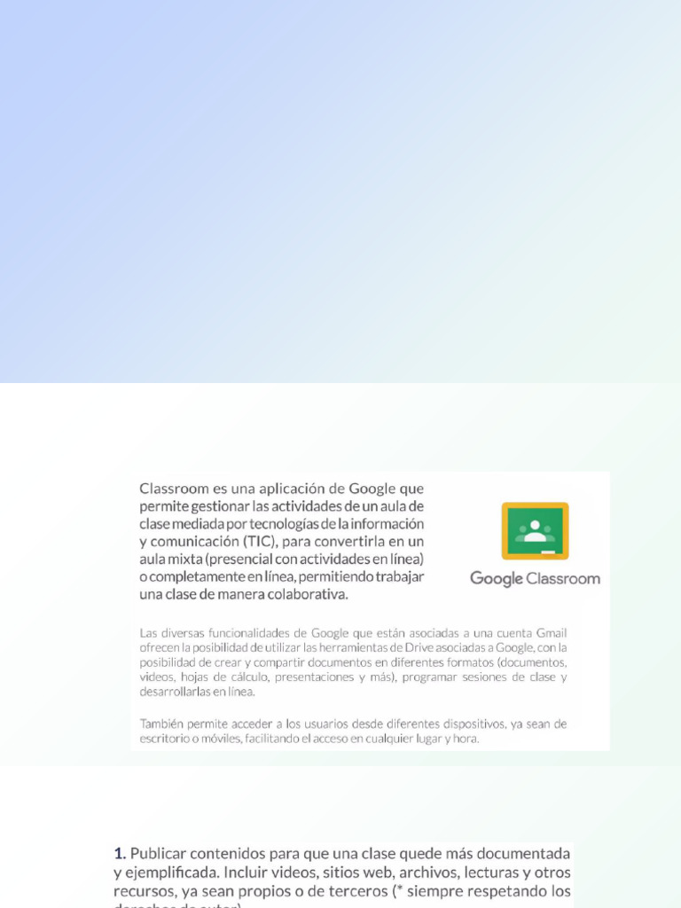 Clase1 ClassRoom | PDF | Informática | Software