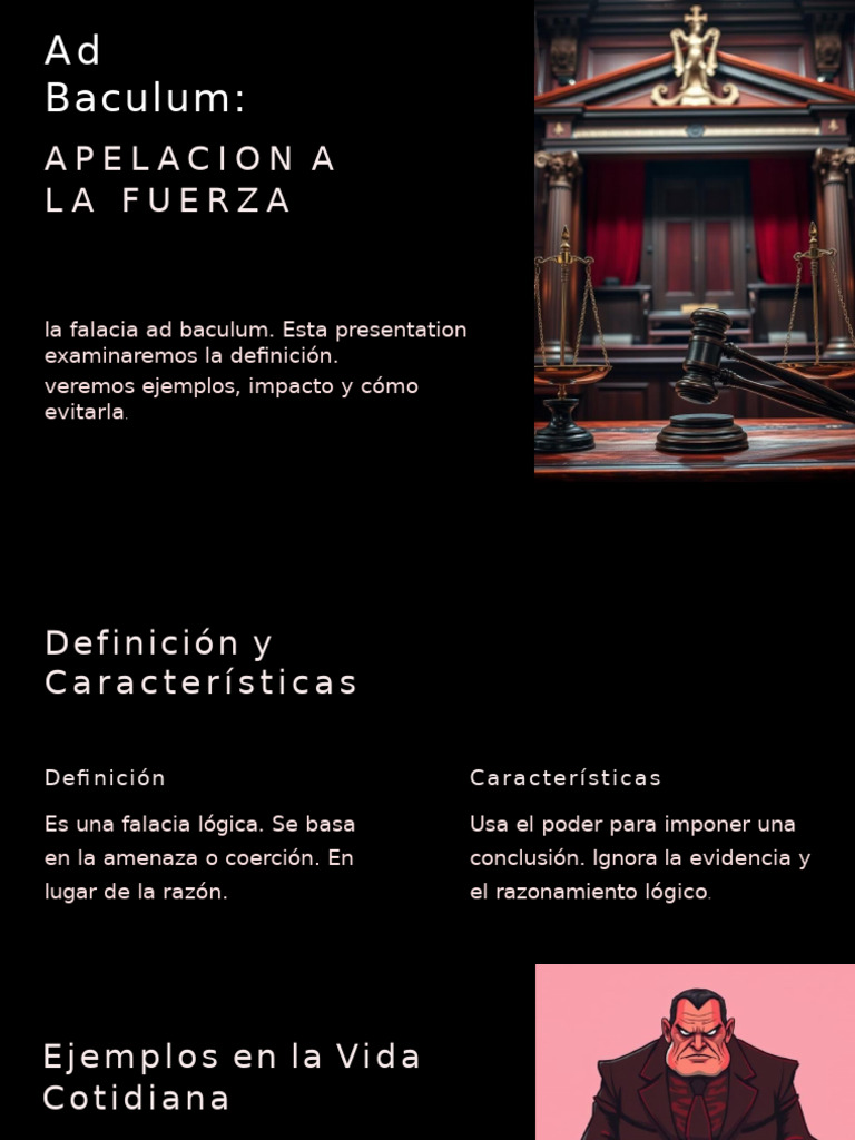 Ad Baculum PWP | PDF | Falacia