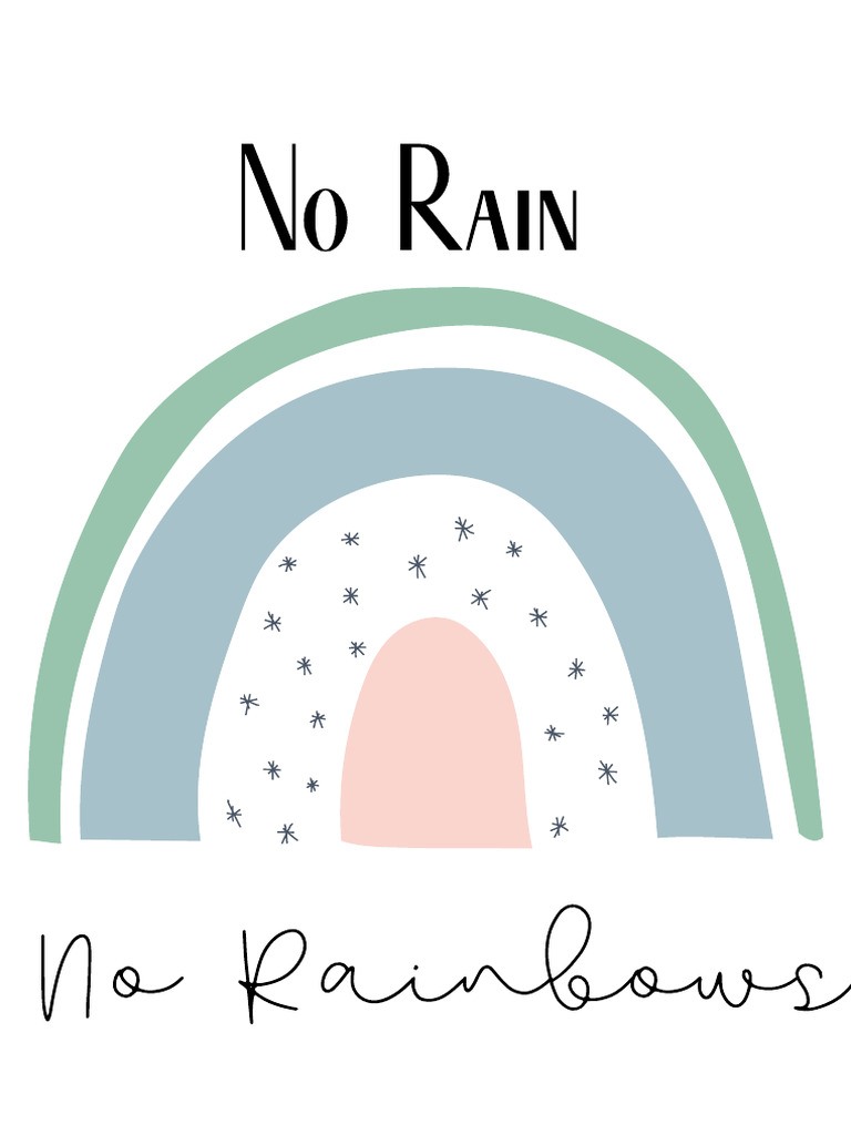 No Rain No Rainbows | PDF