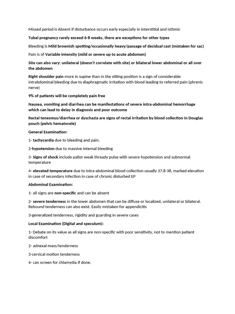 Bleeding in Early Pregnancy | PDF | Human Diseases And Disorders ...