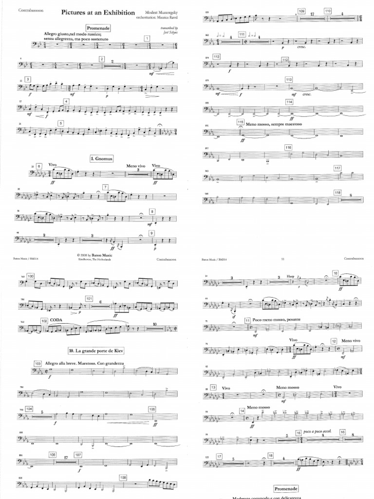 Contrafagot Cuadros | PDF