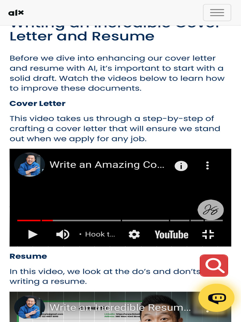 Concept Tips For A Stand Out Cover Letter and Re | PDF